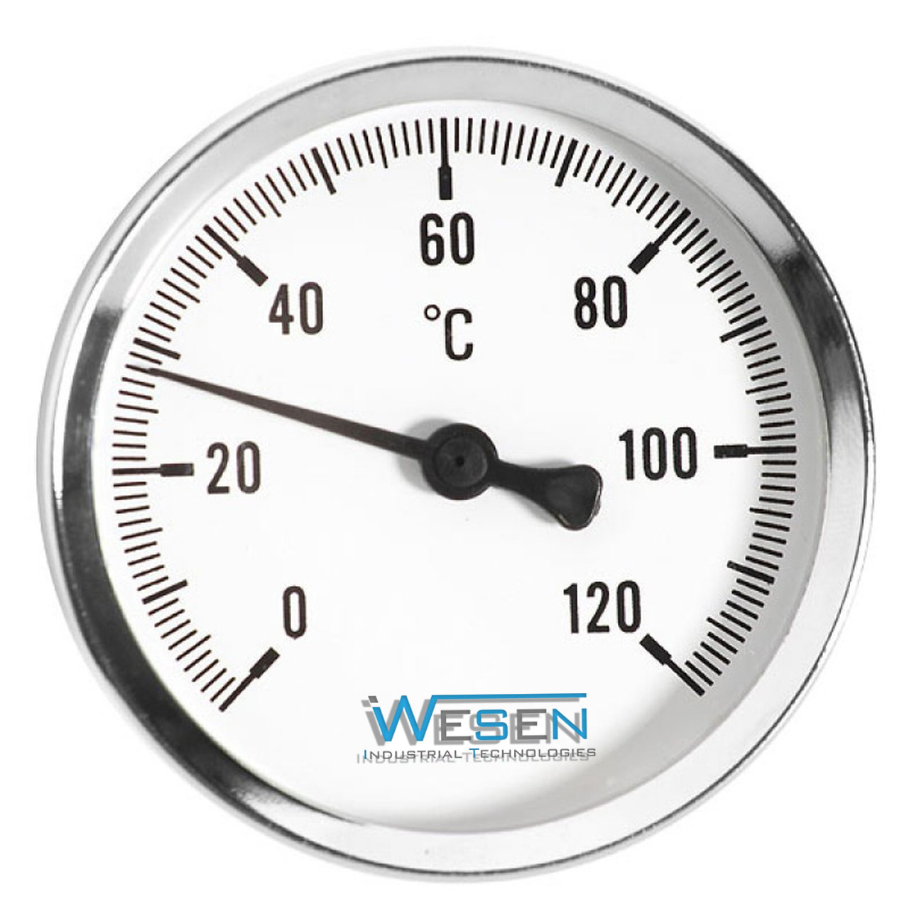 Durable Bimetal Thermometer for Industrial Temperature Measurement ...