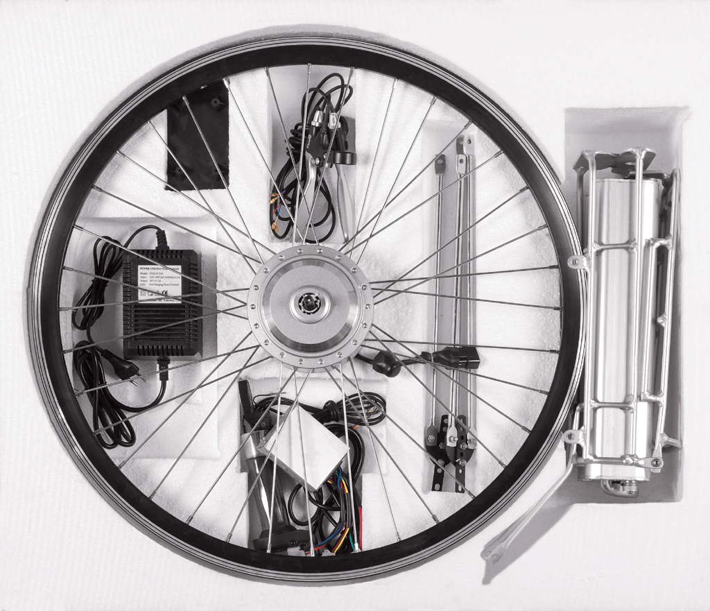 Electric Bicycle Conversion Kit - Motor, Battery, Controller | Merhein