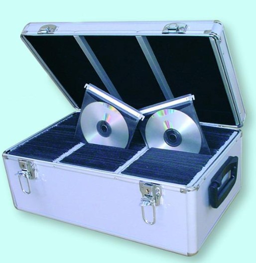 Durable Aluminum CD Storage Case | Merhein